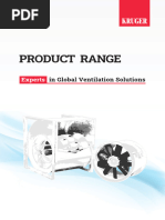 Kruger Fan Product Catalogue Overview | PDF | Duct (Flow) | Machines