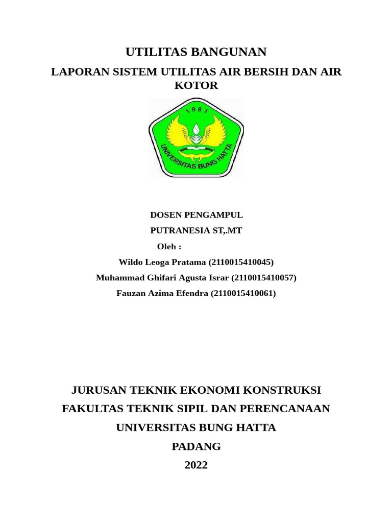 SodaPDF-converted-LAPORAN UTILITAS BANGUNAN 2 | PDF