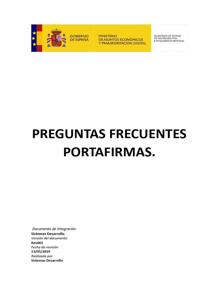 FAQ para Usuarios Del Portafirmas Electrónico | PDF | Google Play | Java (lenguaje de programación)