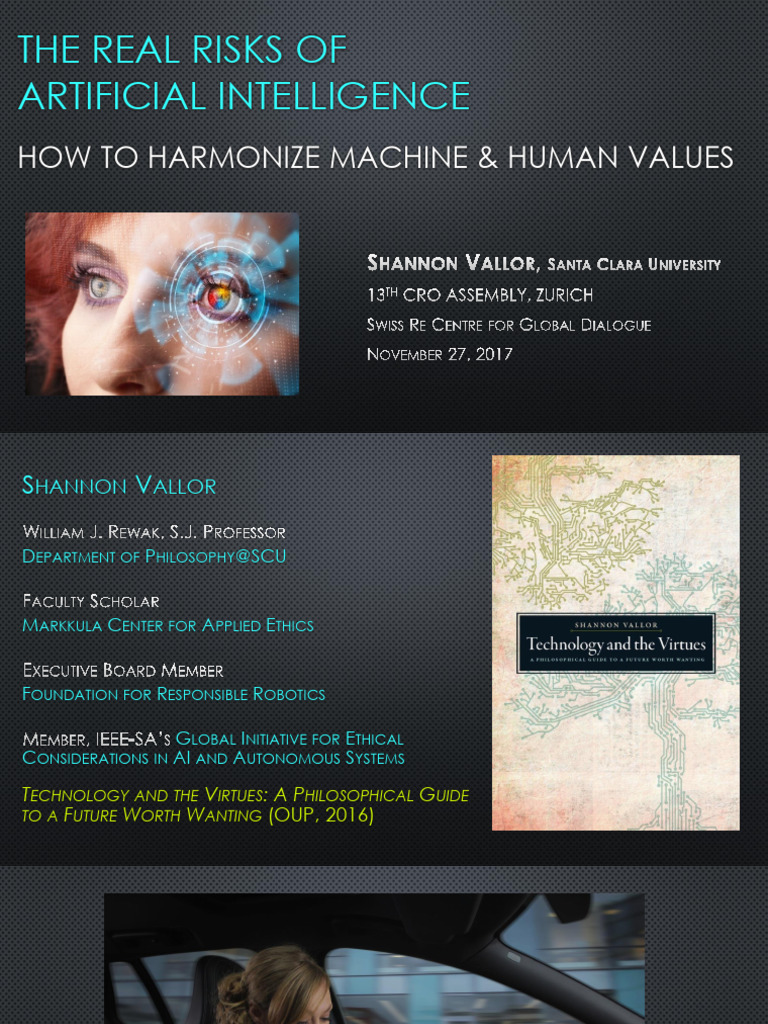 Presentation Shannon Vallor | PDF | Artificial Intelligence | Intelligence (AI) & Semantics