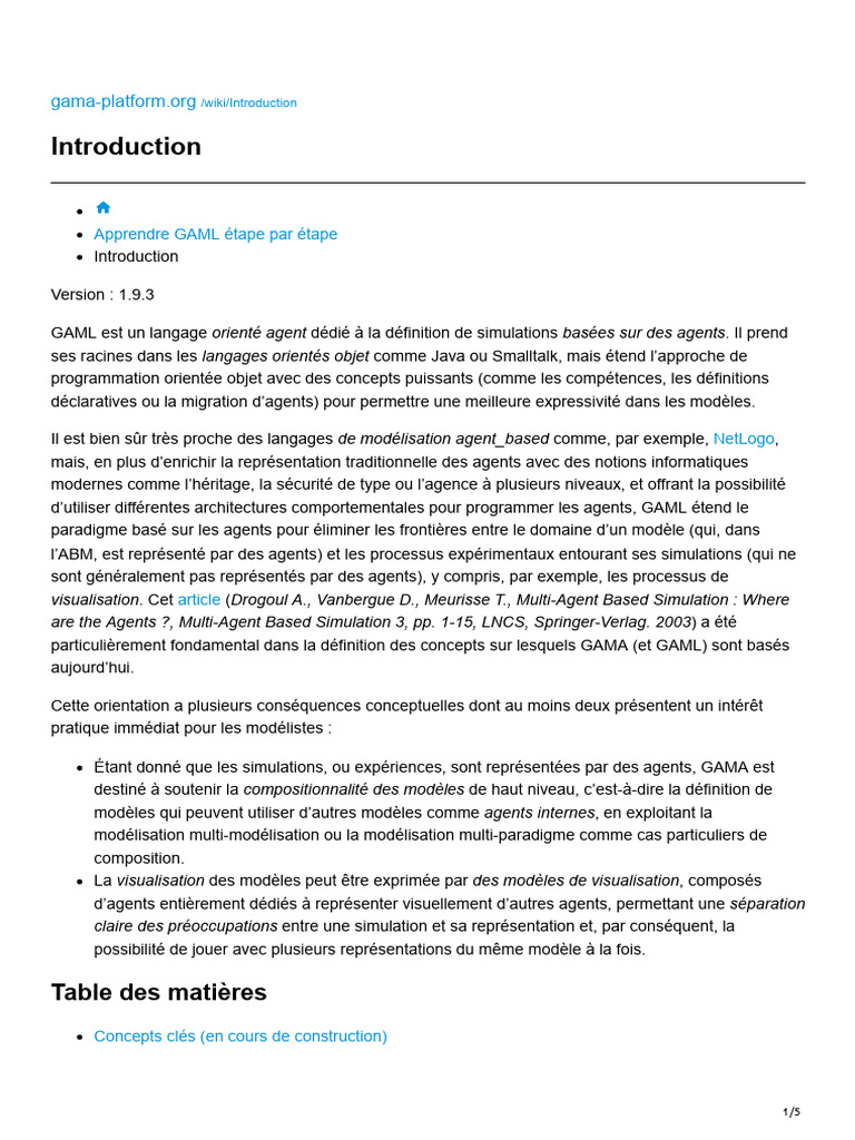Introduction au langage GAML | PDF | Langage de programmation ...