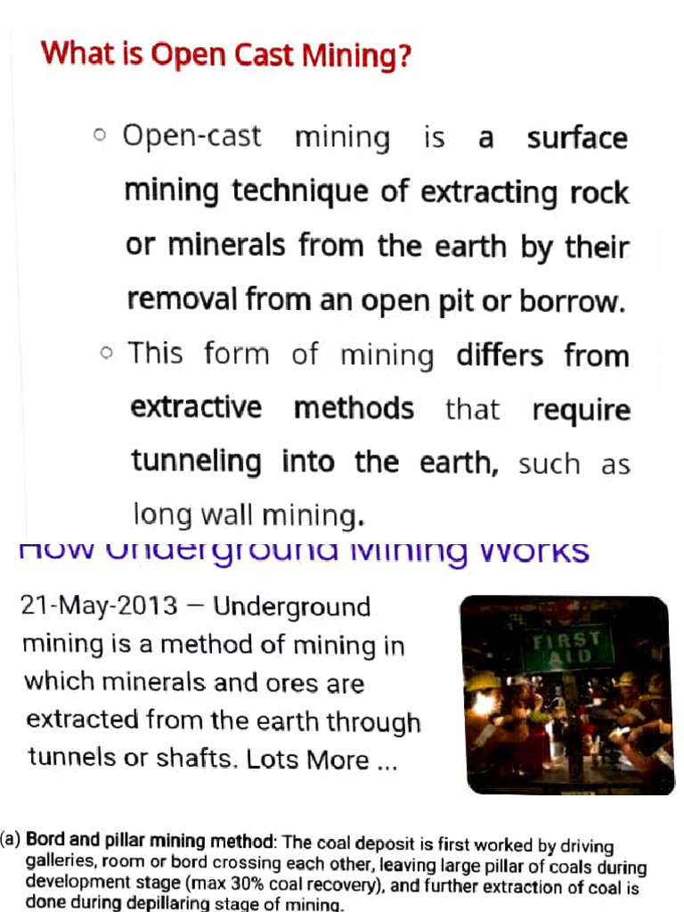 Mining Method | PDF