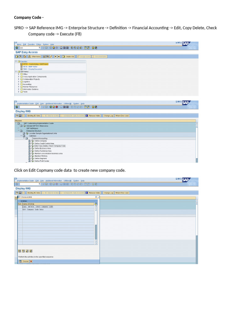 SAP MM Enterprise Structure | PDF | Computing | Computer Science