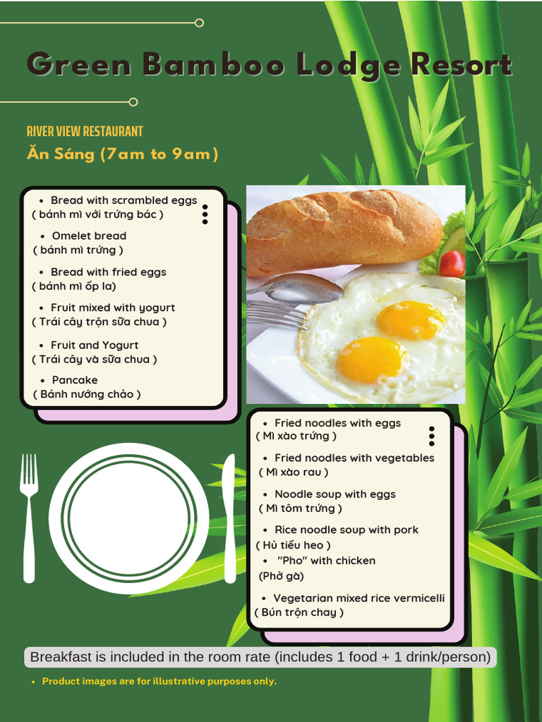 River View Restaurant Menu | PDF