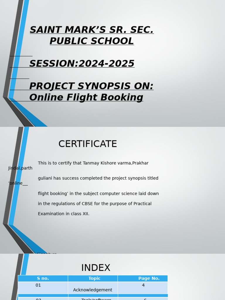 Synopsis Project | PDF | My Sql | Databases
