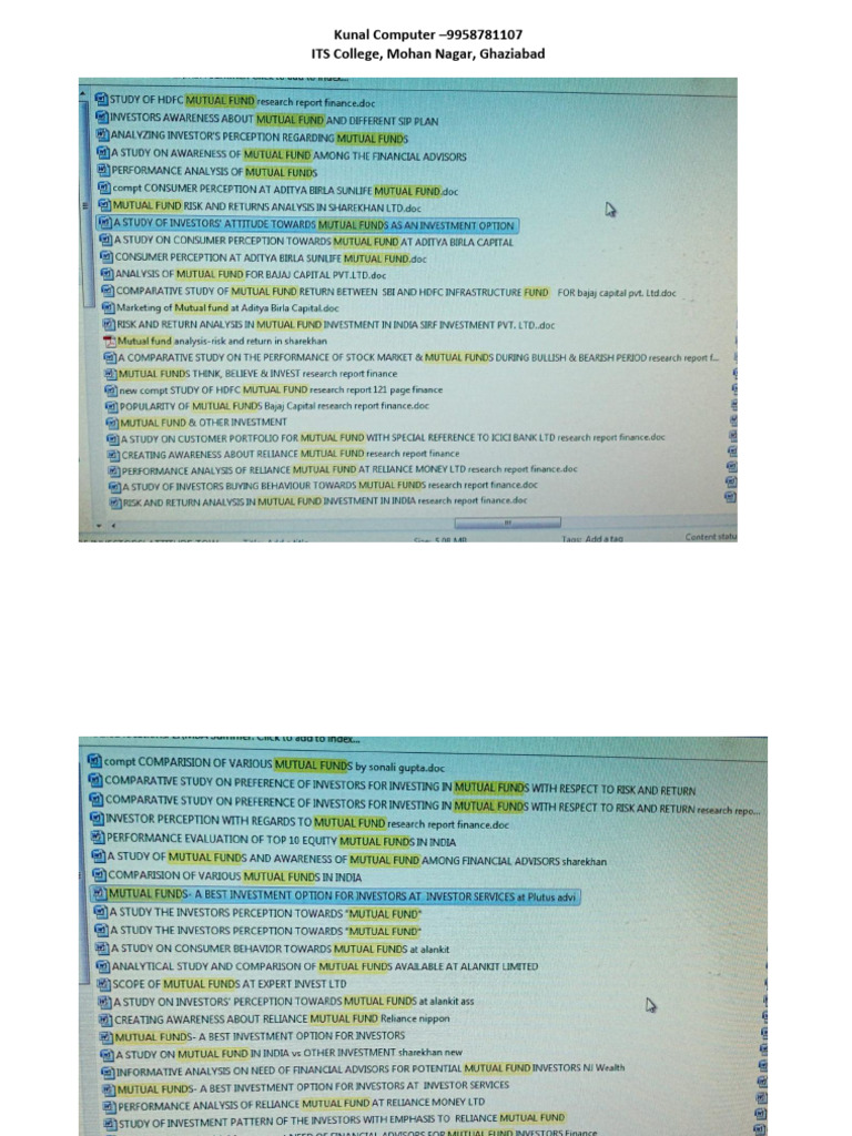 MBA Finance Topic List | PDF