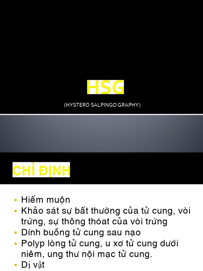 Hystero Salpingo Graphy | PDF