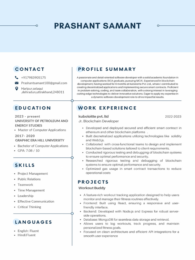 P Resume | PDF