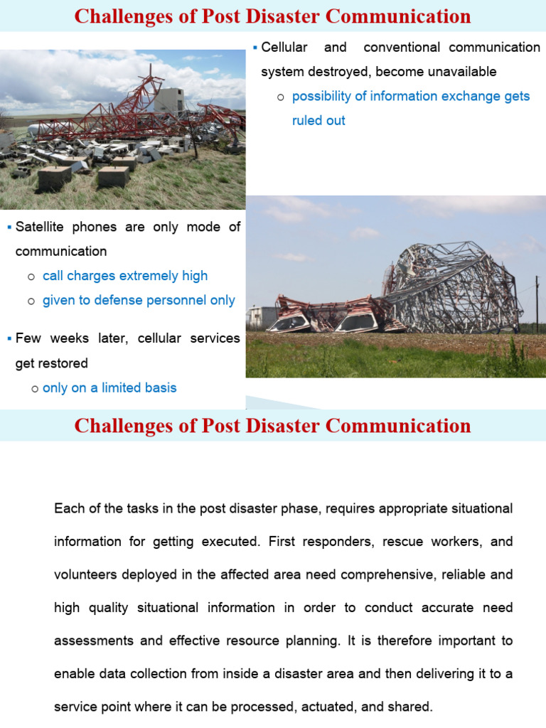 3. Emergency Communication Infrastructure for Disaster Management ...