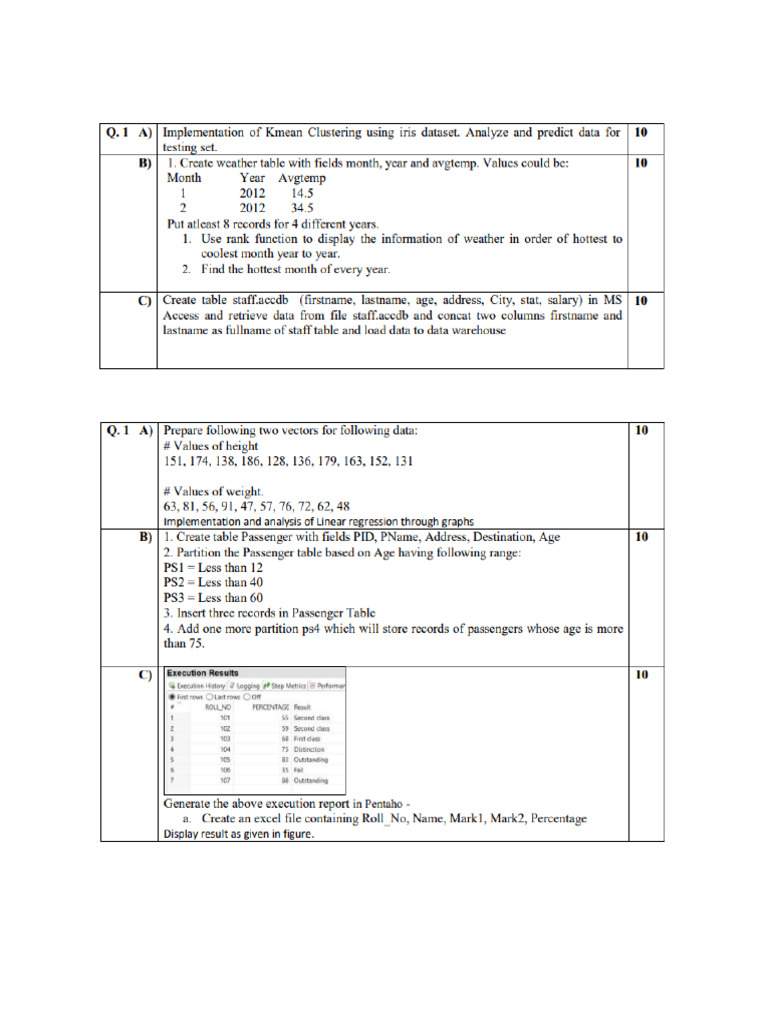 Practical Que ADBMS | PDF