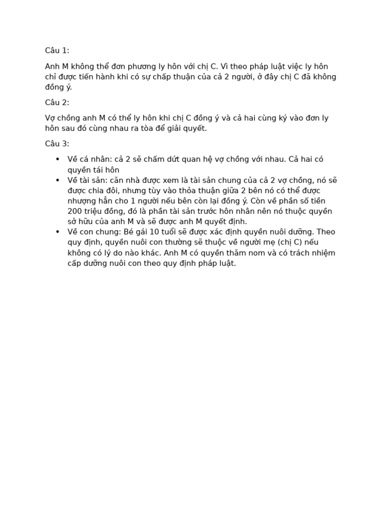 (PLDC) Xử lý tình huống 5.2.2 | PDF