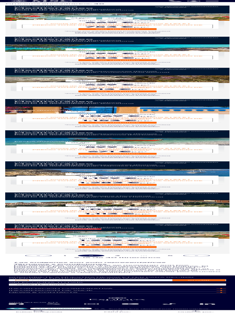 Encuentra Tu Crucero Busca y Reserva Tus Vacaciones MSC Cruceros | PDF | Crucero | Embarcación