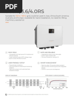 Sungrow 125CX-P2 Datasheet V4 EN | PDF | Alternating Current | Mains ...