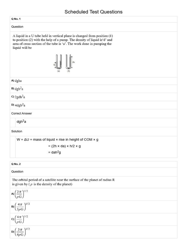 9.semi Major Test 1,2,3,4 Anskey With Explanation 23.12.24 | PDF ...