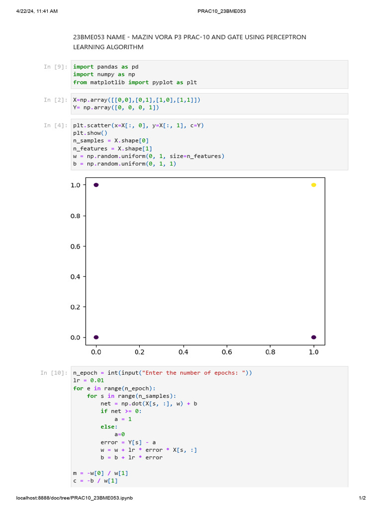 PRAC10_23BME053 | PDF