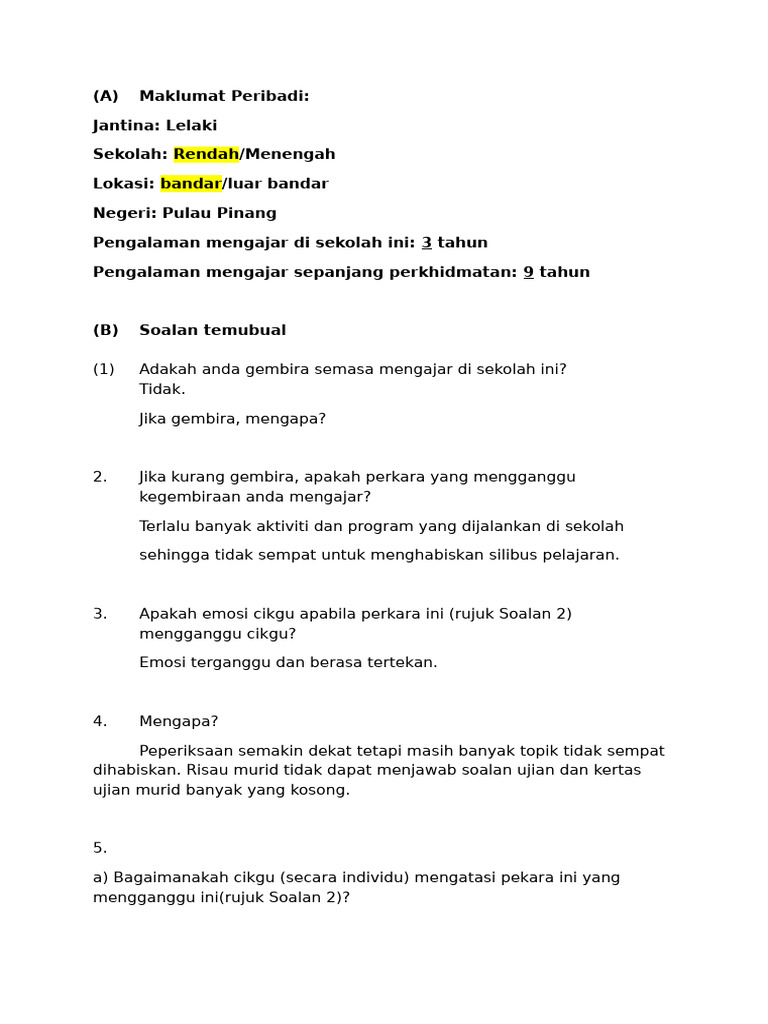 Interview Questions 4 Pdf