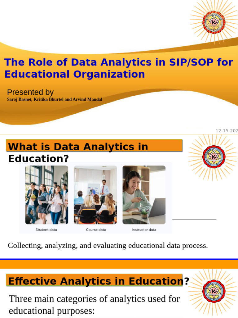 Data Analytics for Educators | PDF | Analytics | Data