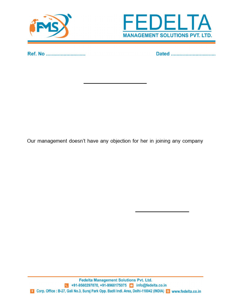 Anu Exp Letter | PDF