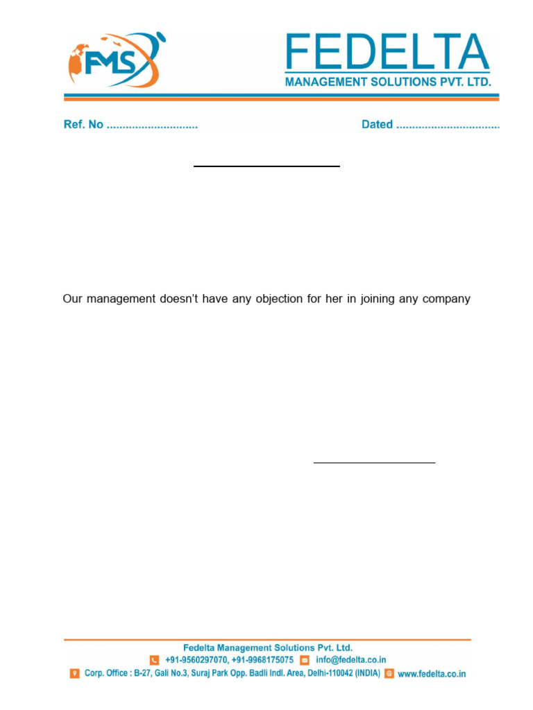 Experience Letter Sandhya | PDF