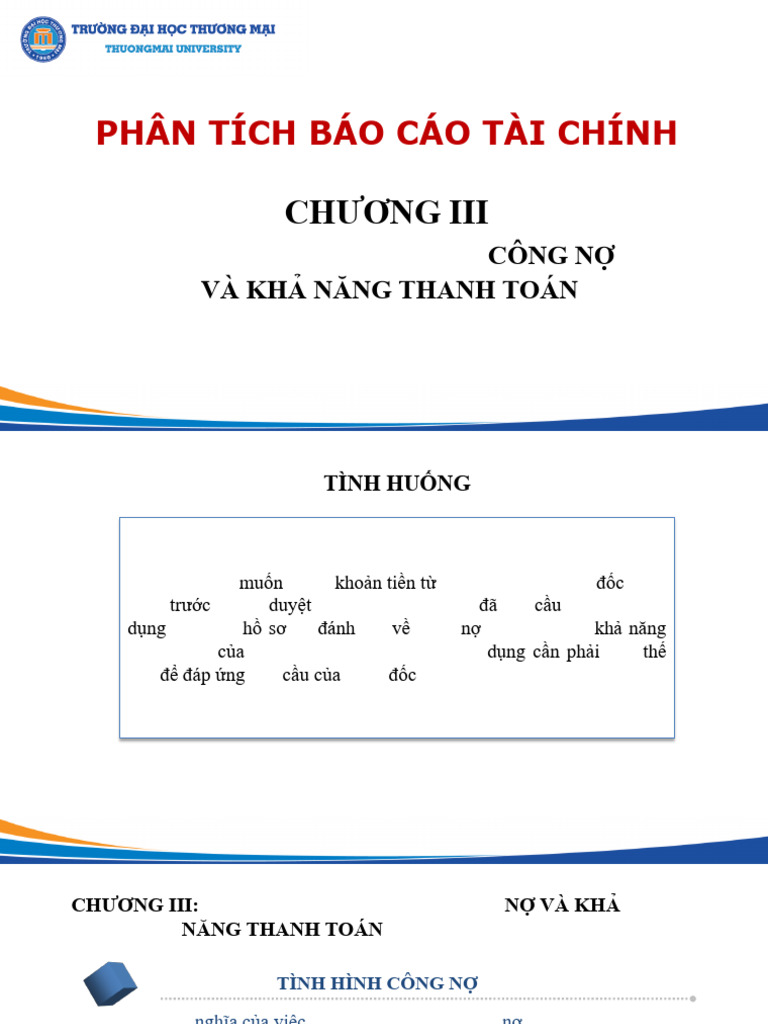 CHƯƠNG 3 - PTBCTC | PDF