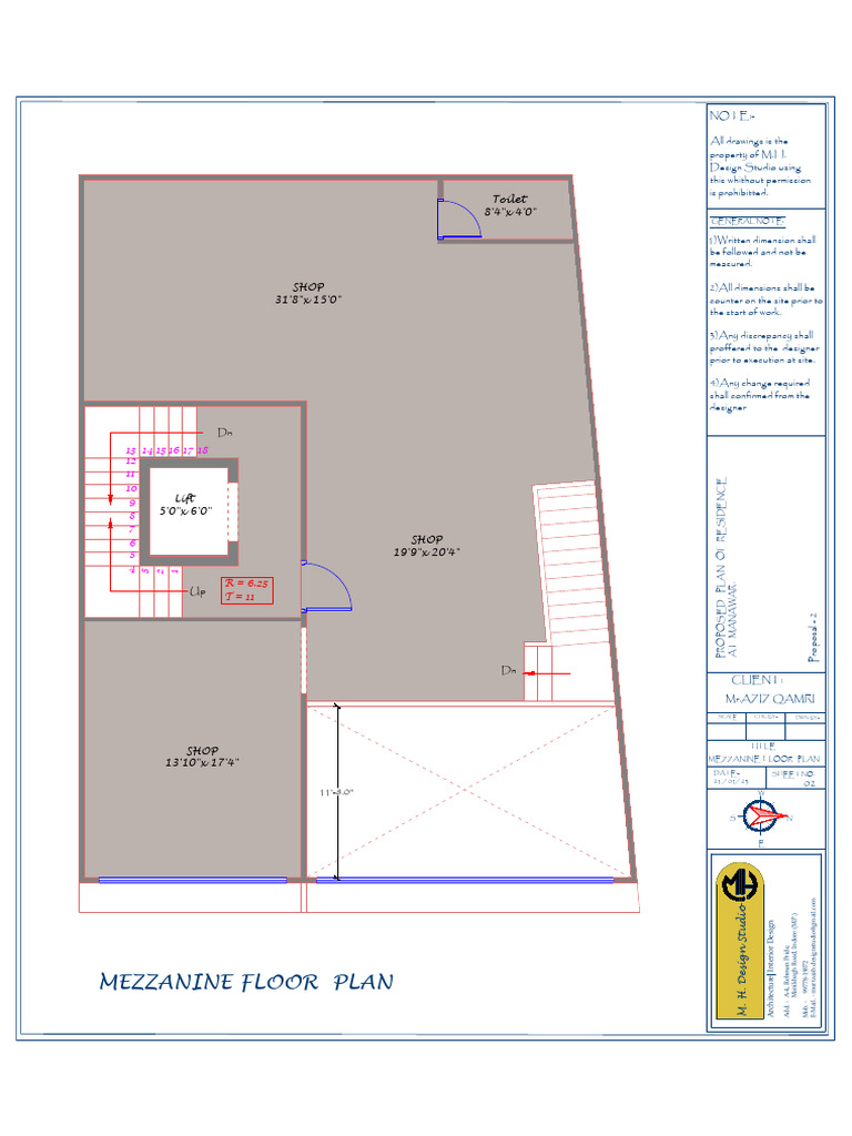Mezz F plan | PDF