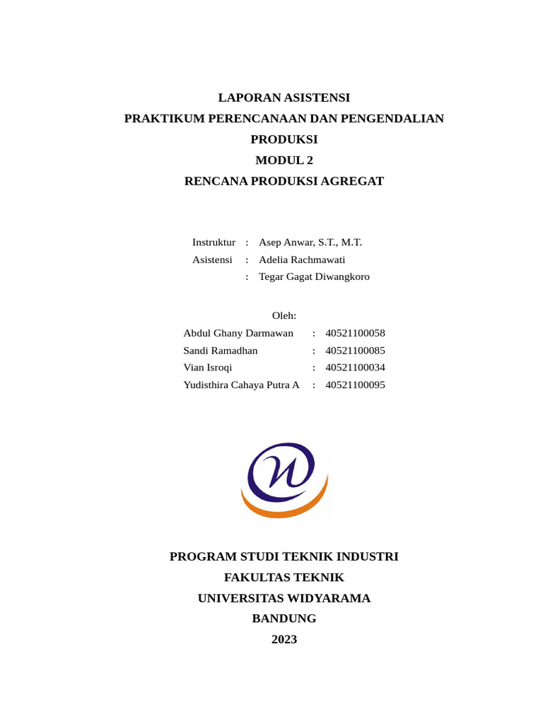 Laporan Prak.P3 - RPA - Kelompok 4 - ACC | PDF