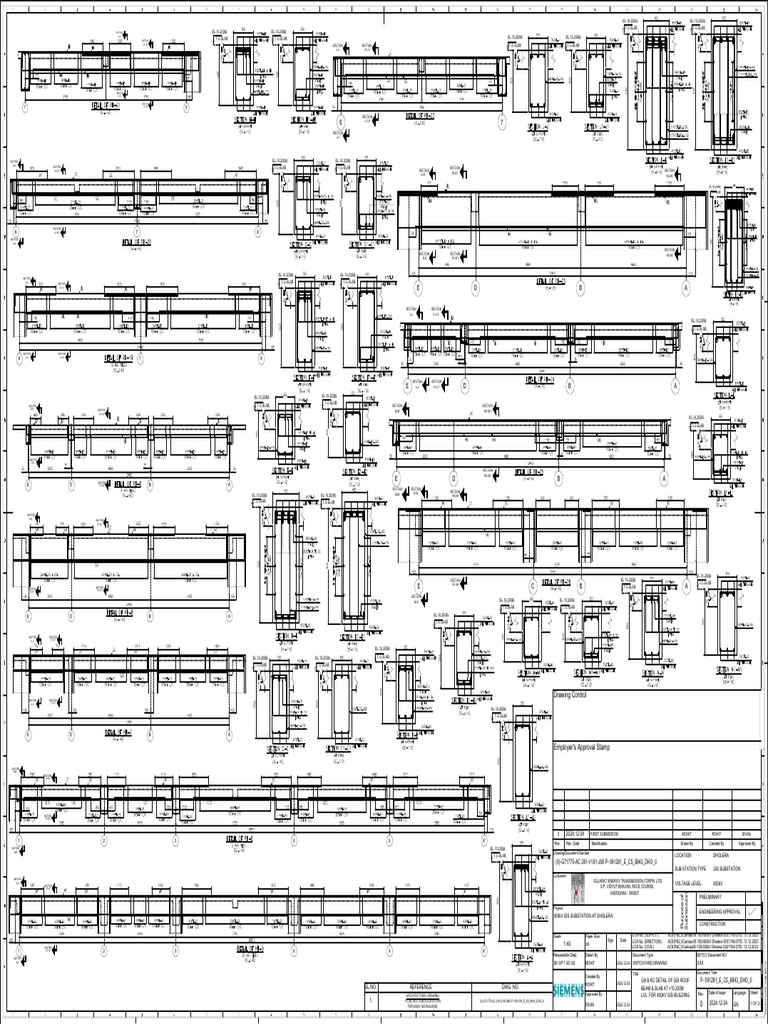 G71770-AC 281-V181-J08 - GIS Roof Floor Slab DWG For GIS BLDG - R0 ...