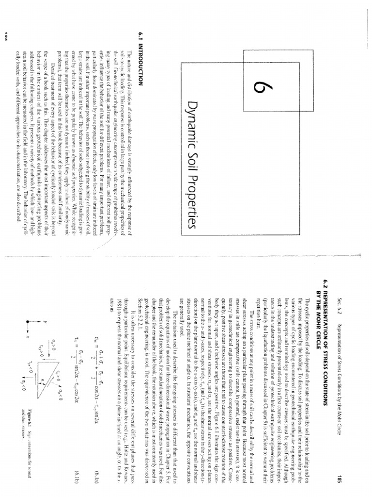 Dynamic Properties of Soils | PDF