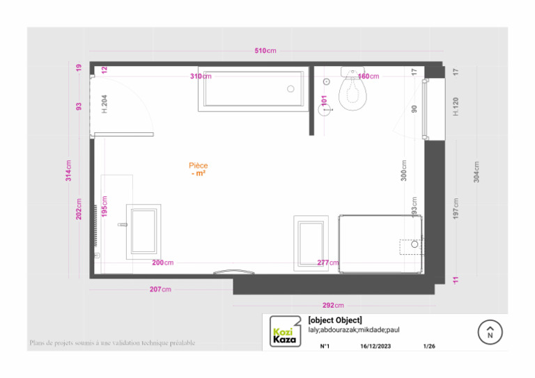 Plan 2C Salle de Bain Laly Complet | PDF