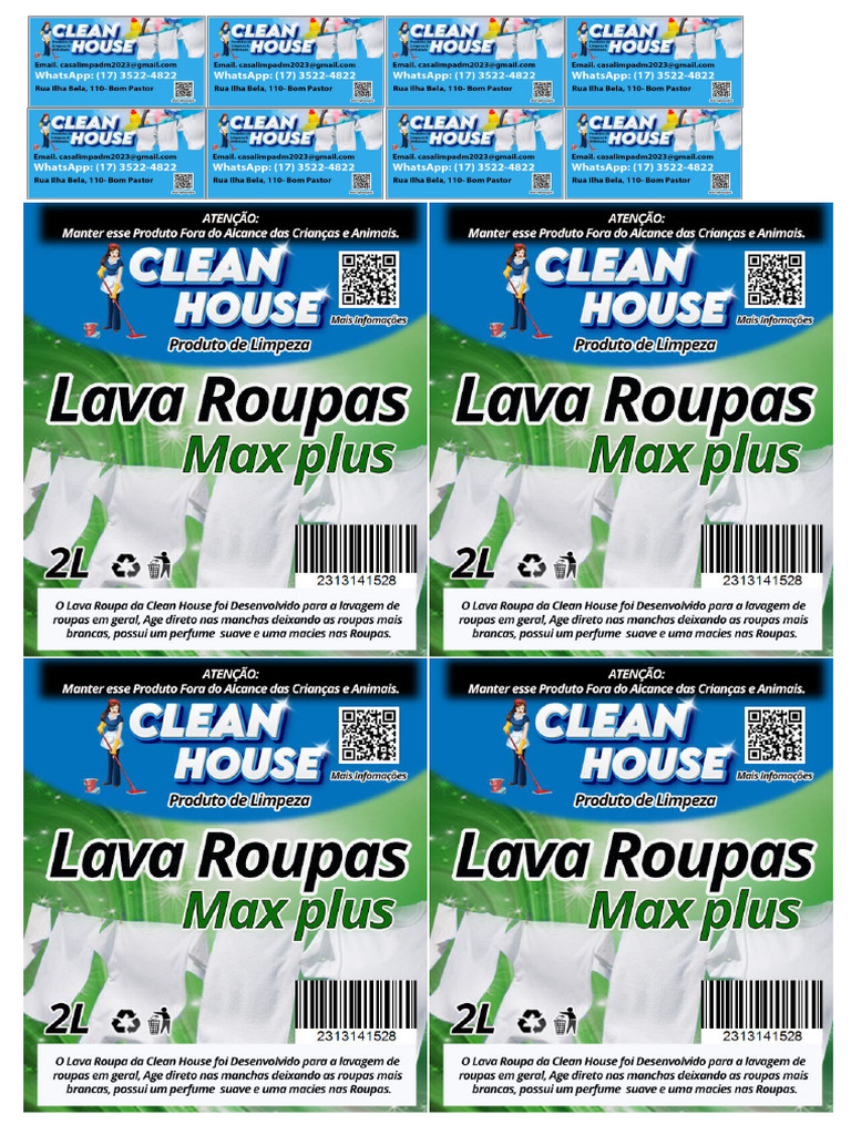 Lava Roupas Max Plus 2L | PDF