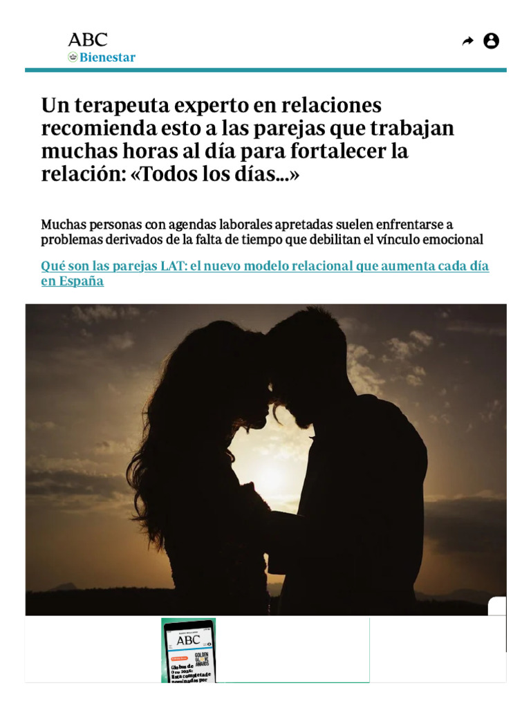 Un terapeuta experto en relaciones recomienda esto a las parejas que trabajan muchas horas al ...