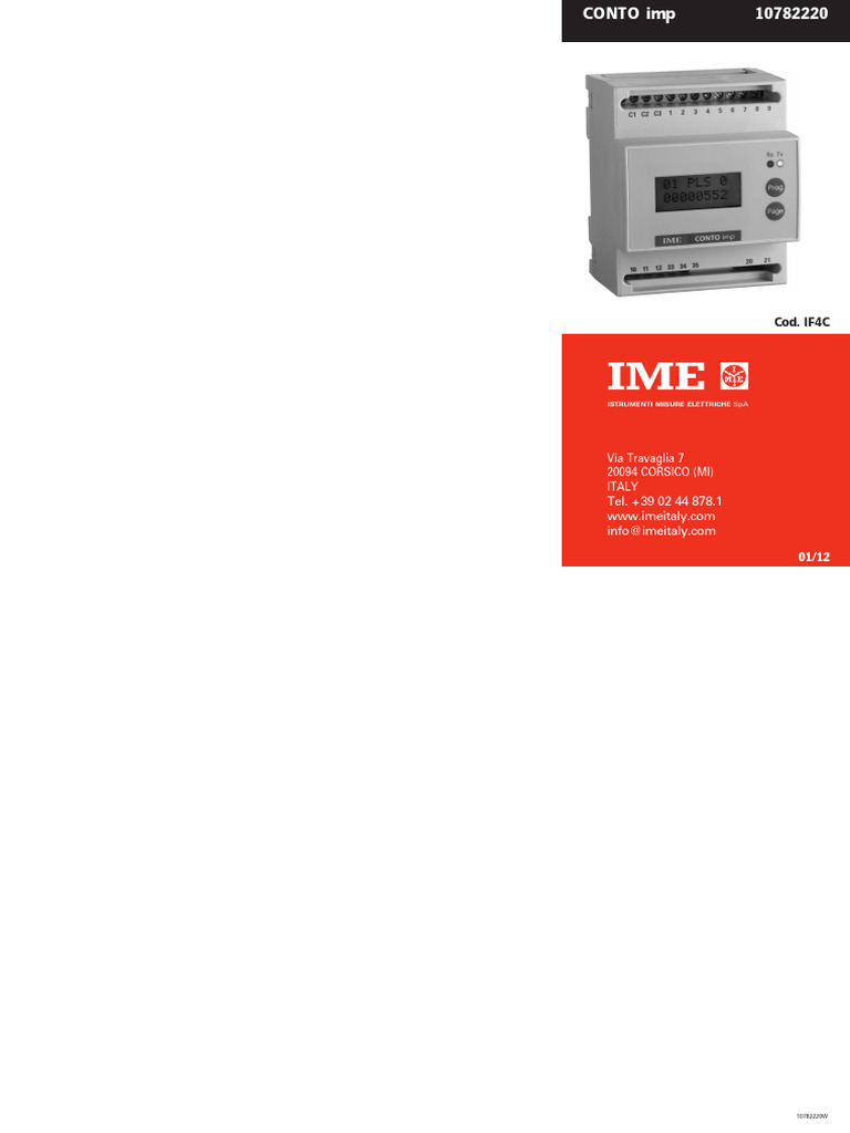 10782220W IF4C001 User Manual | PDF