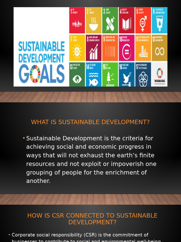 Sustainable Development Goals | PDF | Sustainability | Environment