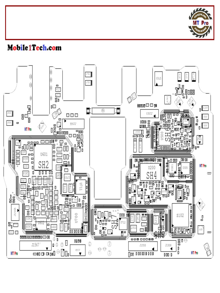 Pocophone F1 (E10) PCB Layout | PDF