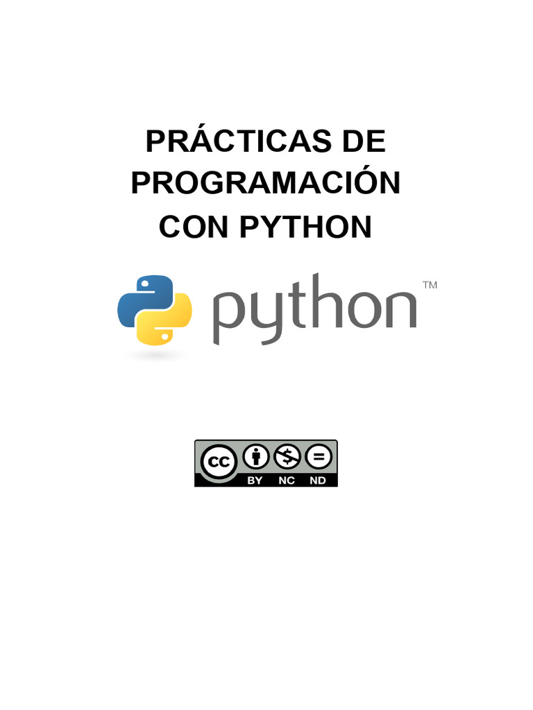 Prácticas de Programación Con Python - Developed in 4º ESO | PDF | Python (lenguaje de ...