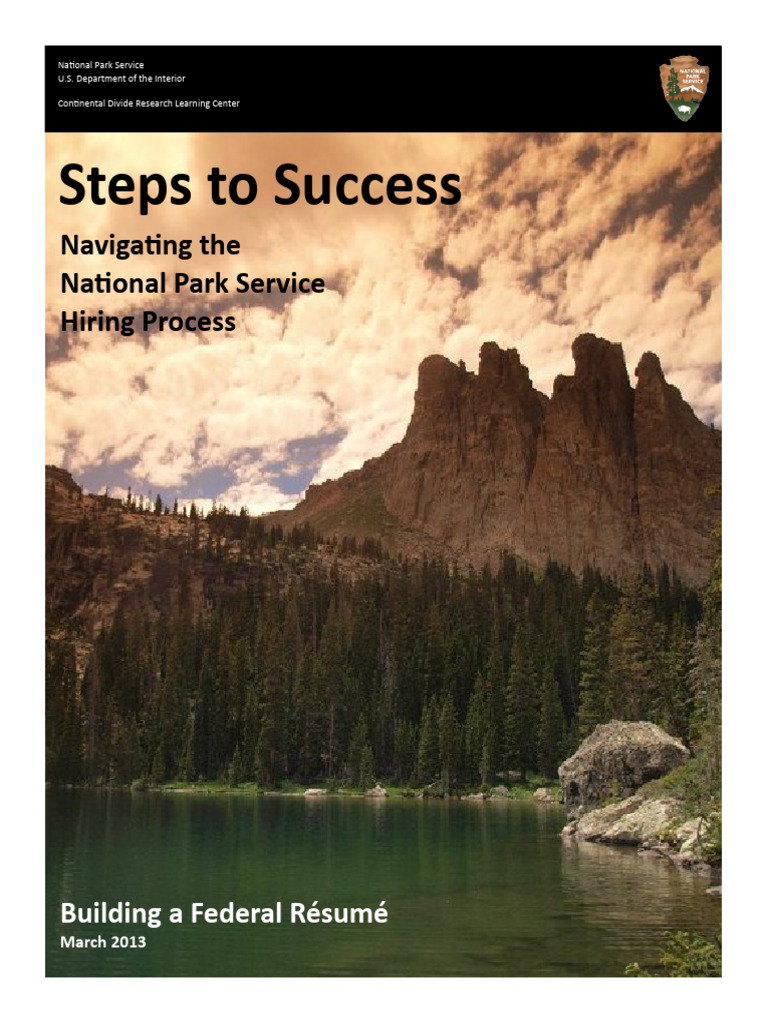 NPS Steps To Success Resume Guide | PDF | Résumé | National Park Service