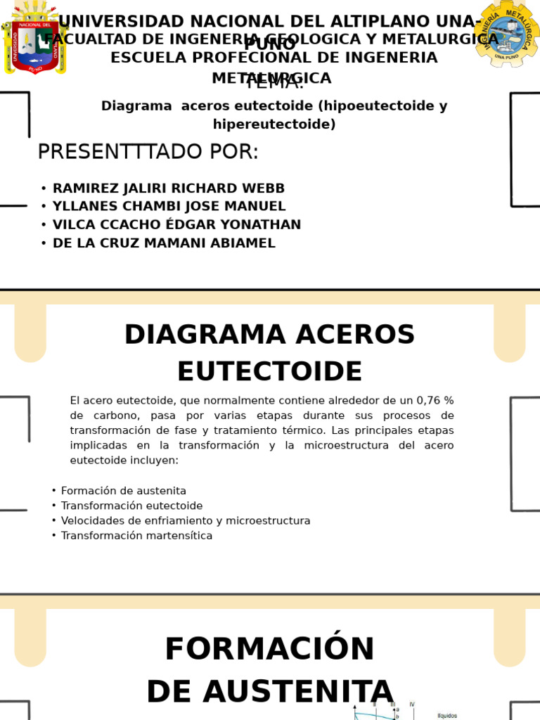 Diagrama aceros eutectoide | PDF | Física Aplicada e Interdisciplinaria ...