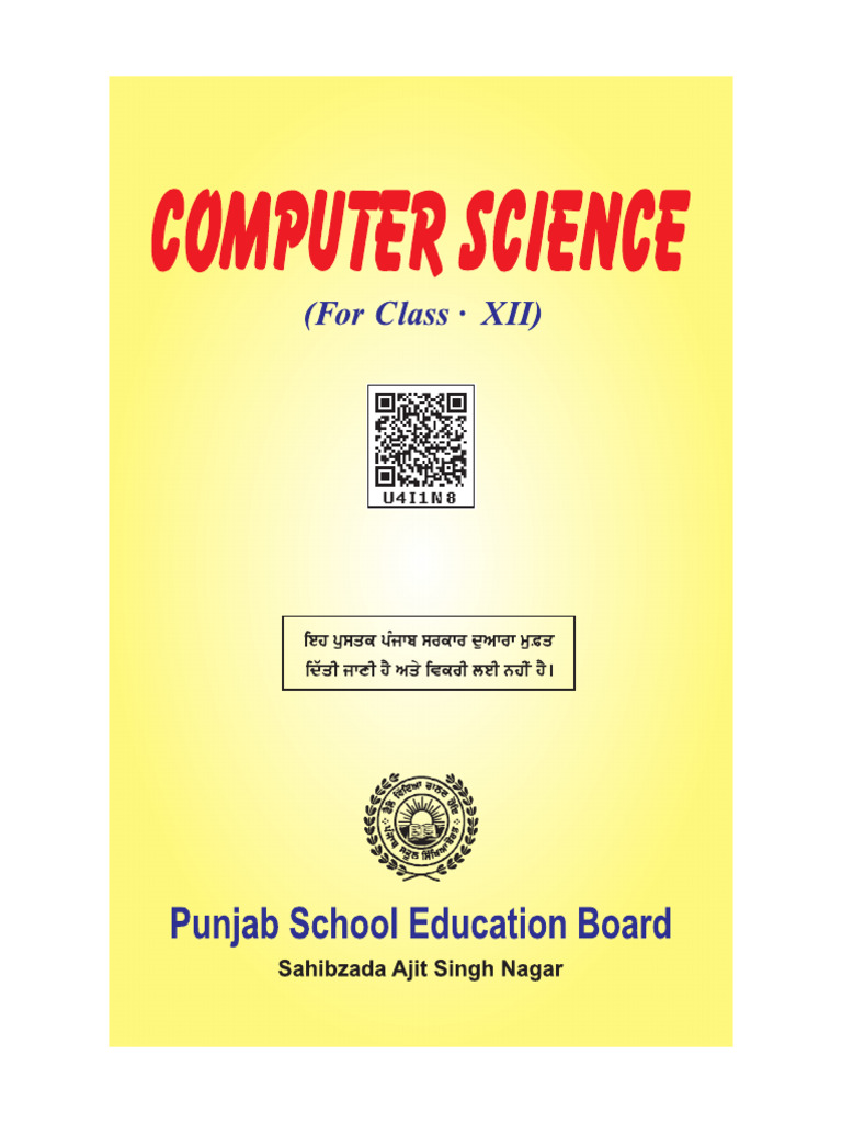 Computer Science-12 (English) | PDF