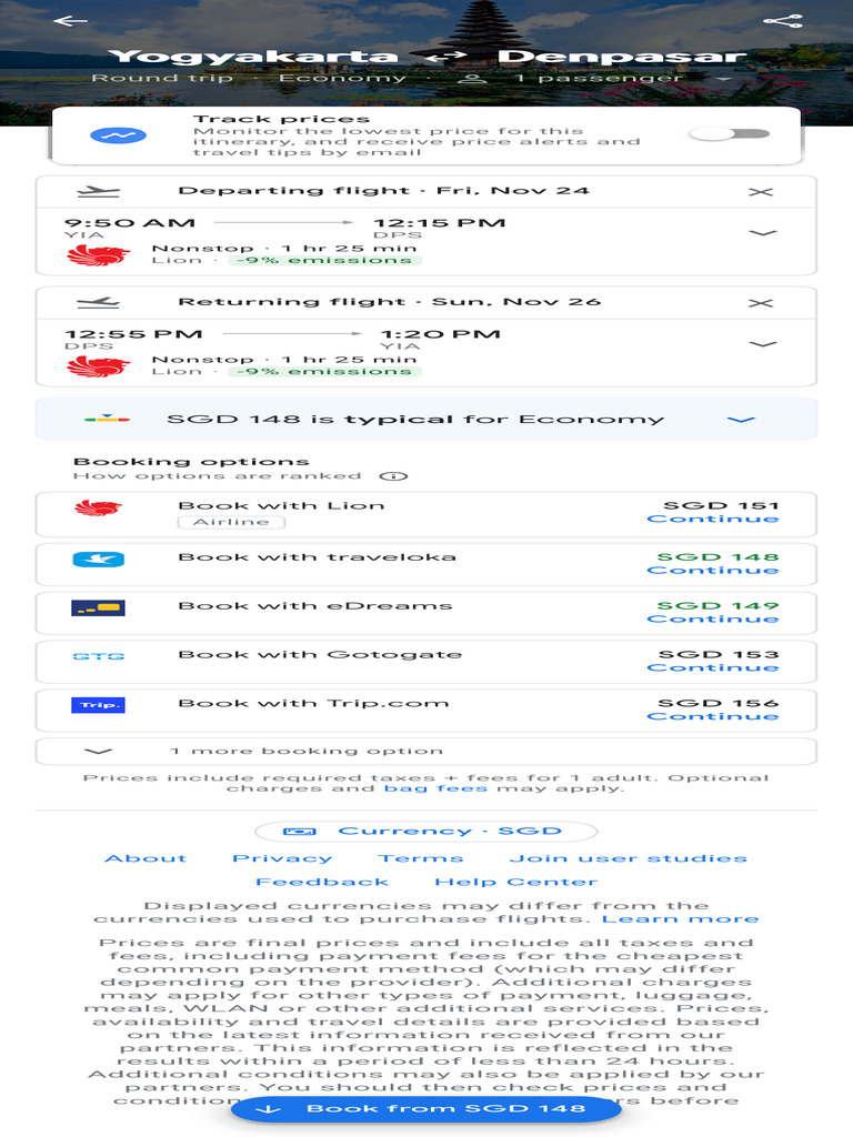 Round trip to Denpasar Google Flights | PDF