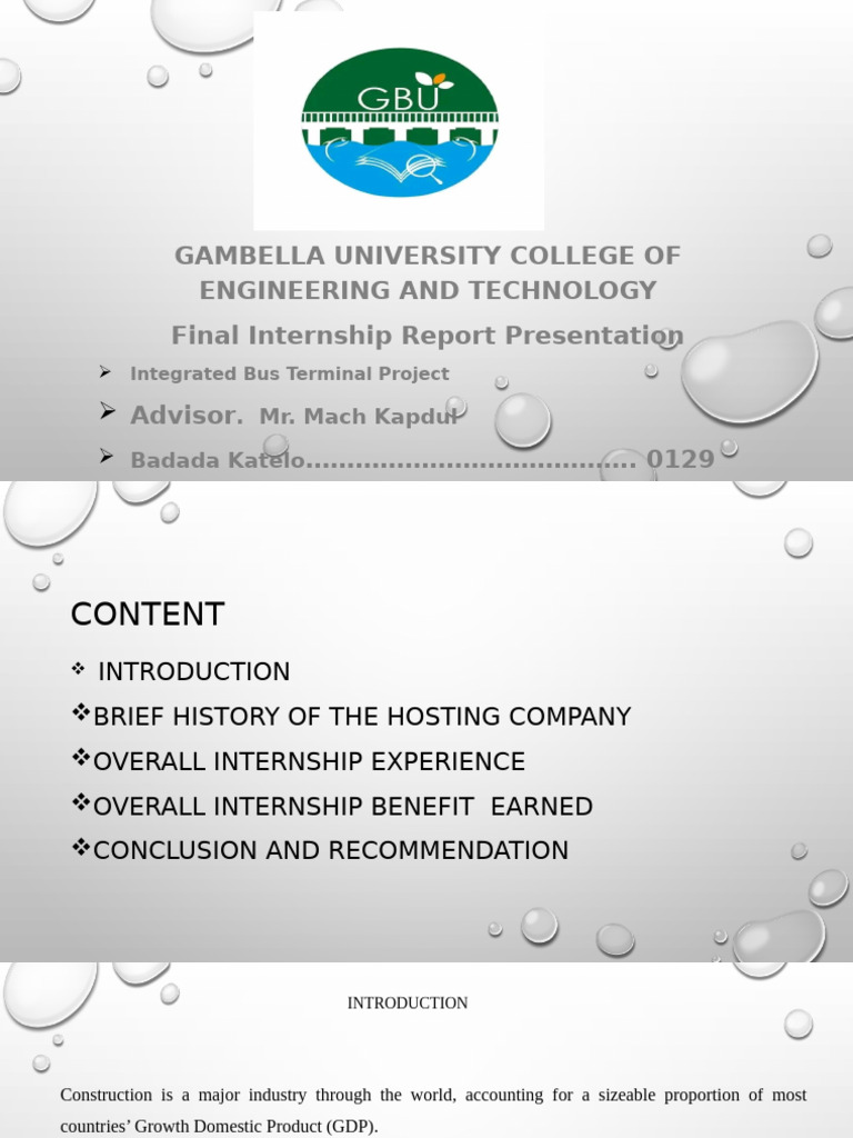 Presentation 1 Badada | PDF | Beam (Structure) | Concrete