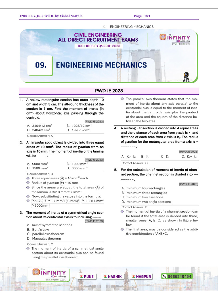 ENGINEERING MECHANICS | PDF | Friction | Force