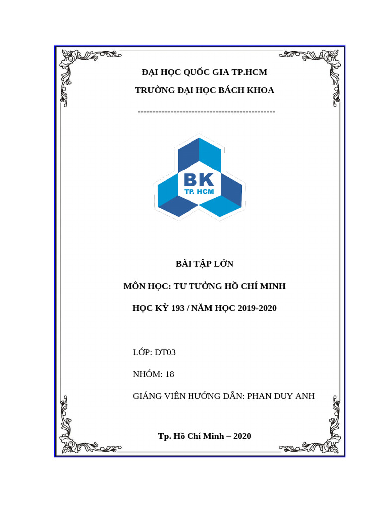 BTL Tư Tư NG HCM Nhóm 18 193 | PDF