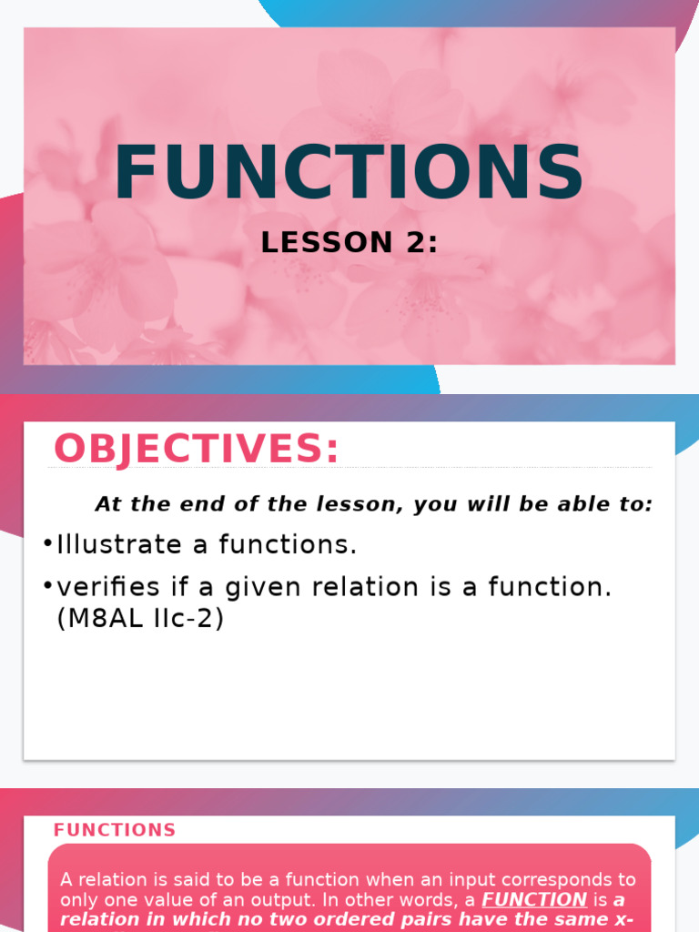 Functions | PDF