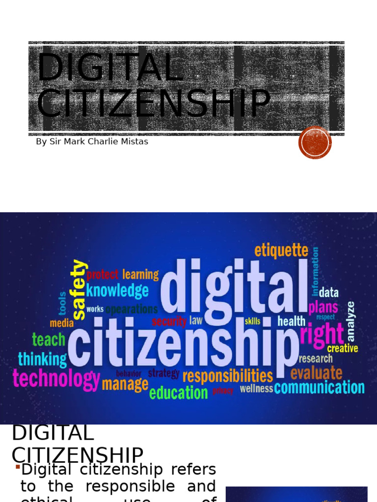 Grade 8 Quarter 1 Lesson1 Digital Citizenship | PDF | Computer Security ...