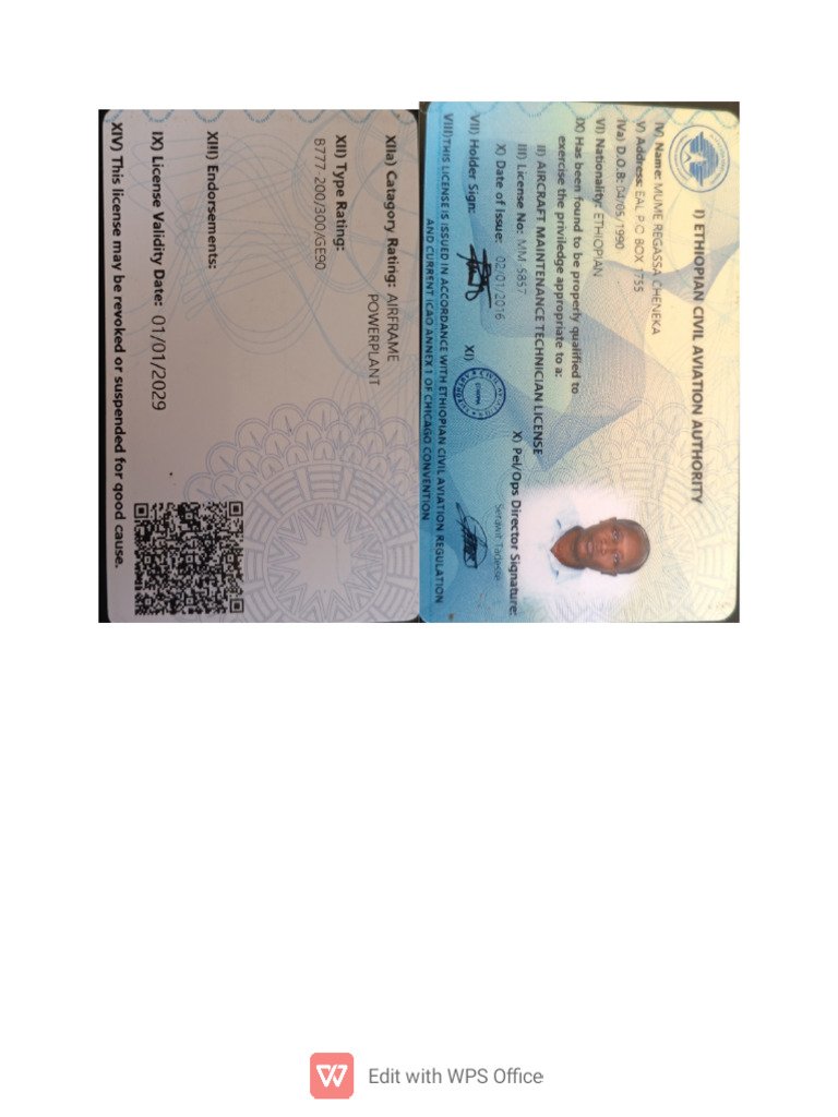 Airframe and Powerplant Basic License | PDF