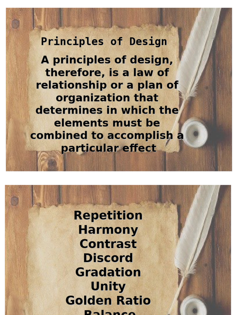 Princples of Design | PDF | Harmony