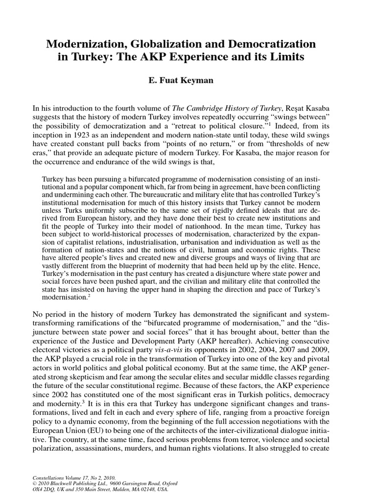 Modernization Globalization and Democrat | PDF | Justice And ...