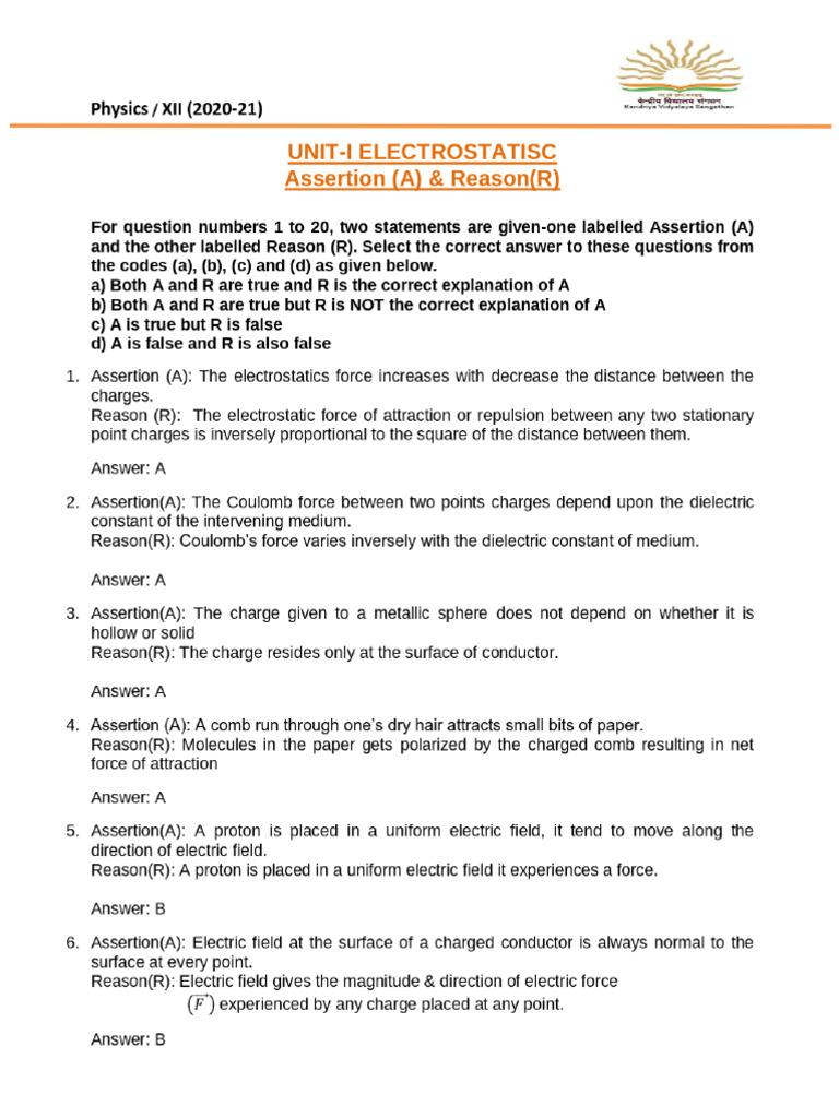 Student Support Material Class XII Physics | PDF