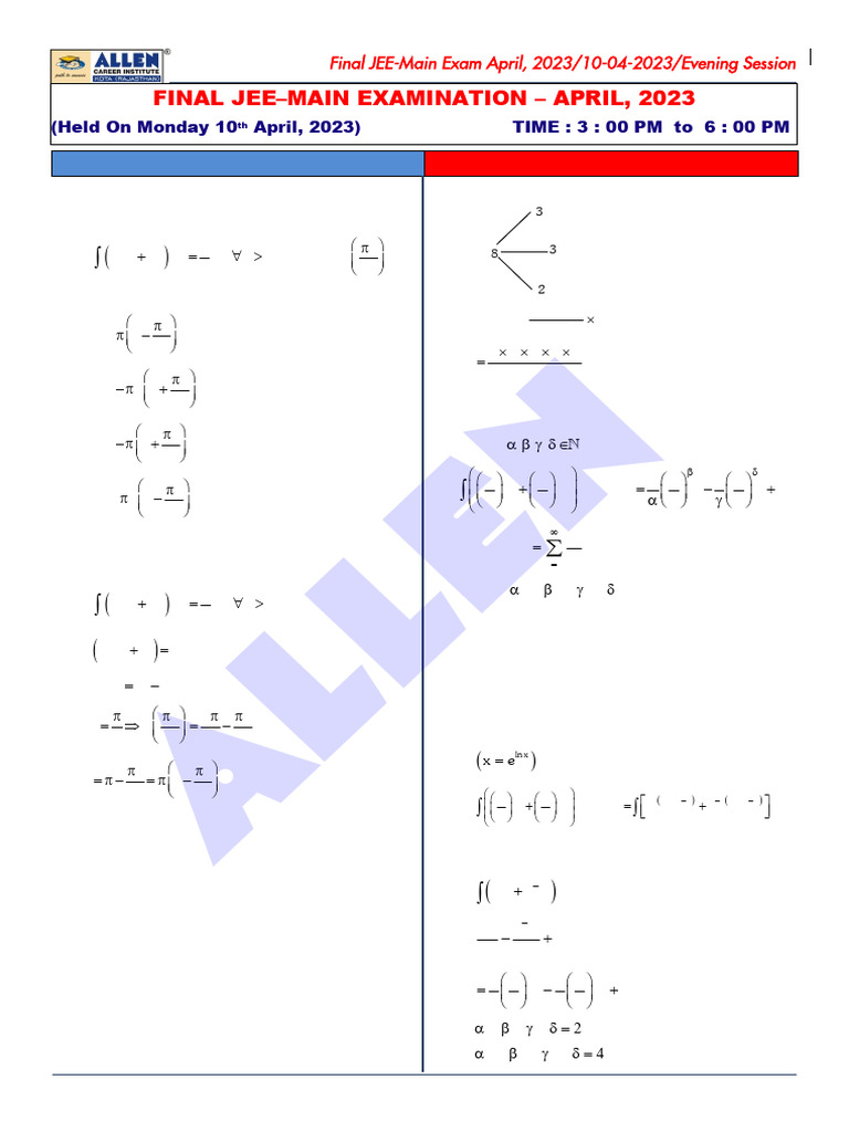 1004 Mathematics Paper With Sol Evening | PDF | Euclidean Geometry | Elementary Geometry
