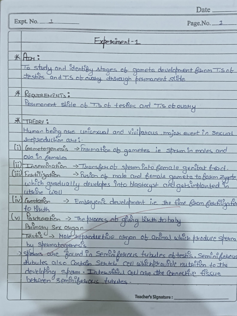 Biology Part 1 | PDF